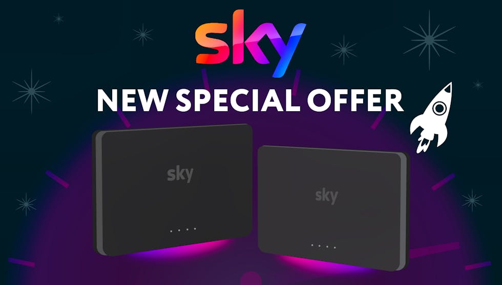 Special offer on Sky Full Fibre 300 | Broadband Finder